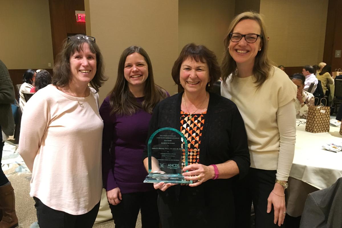 Dr. Cherney Honored by Academy of Neurologic Communication Disorders ...