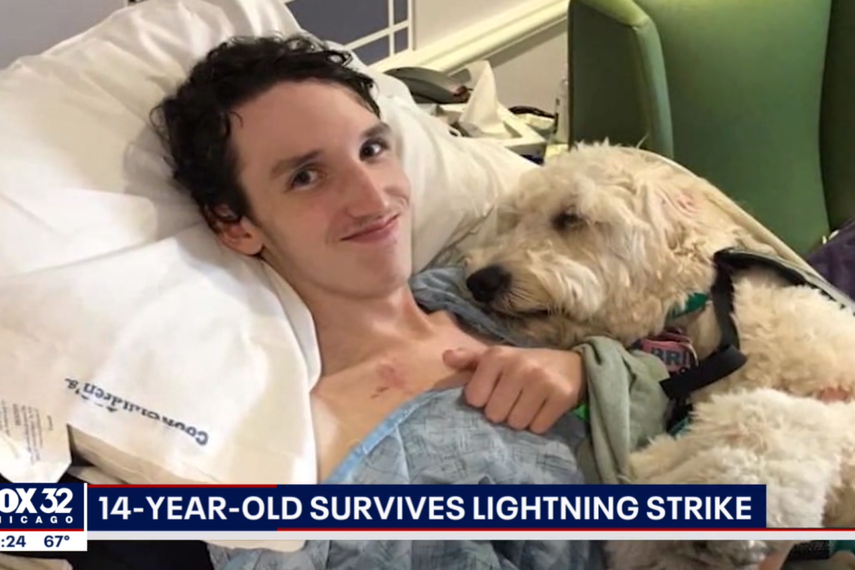 Teen struck by lightning in Florida now improving with treatment in Chicago
