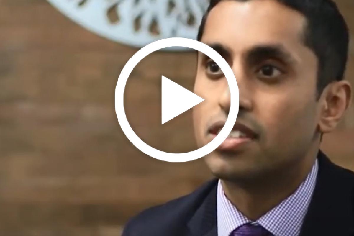 AAP Video: Prakash Jayabalan, MD, PhD's Advice to New Residents