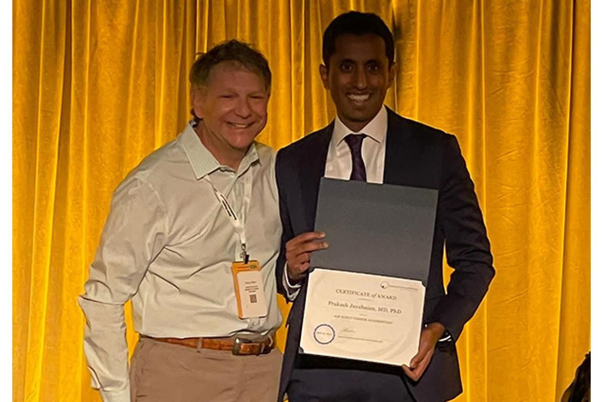 Dr. Jayabalan Honored with AAP Award