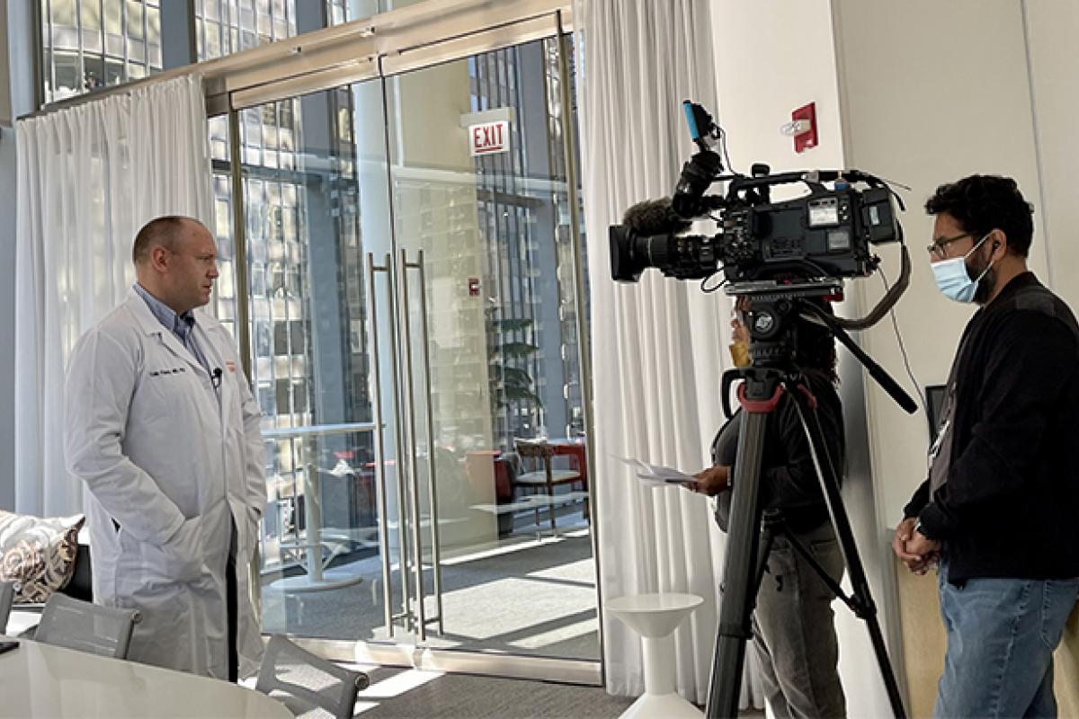 In the News: NBC 5 Features Dr. Colin Franz in Story on New ALS Drug