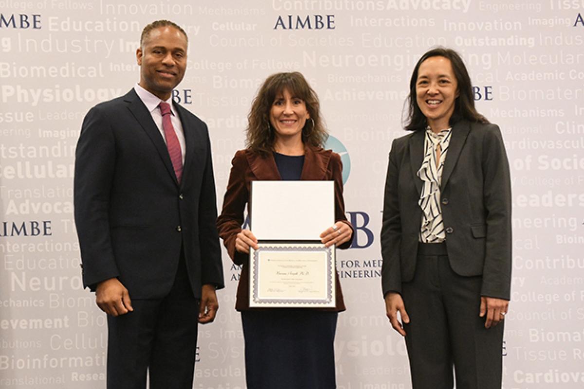 Dr. Brenna Argall Inducted to Prestigious AIMBE College of Fellows