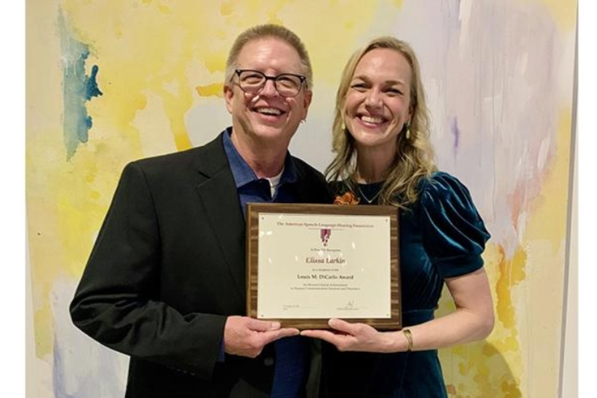 Elissa Larkin Receives Louis M. DiCarlo Award for Recent Clinical ...