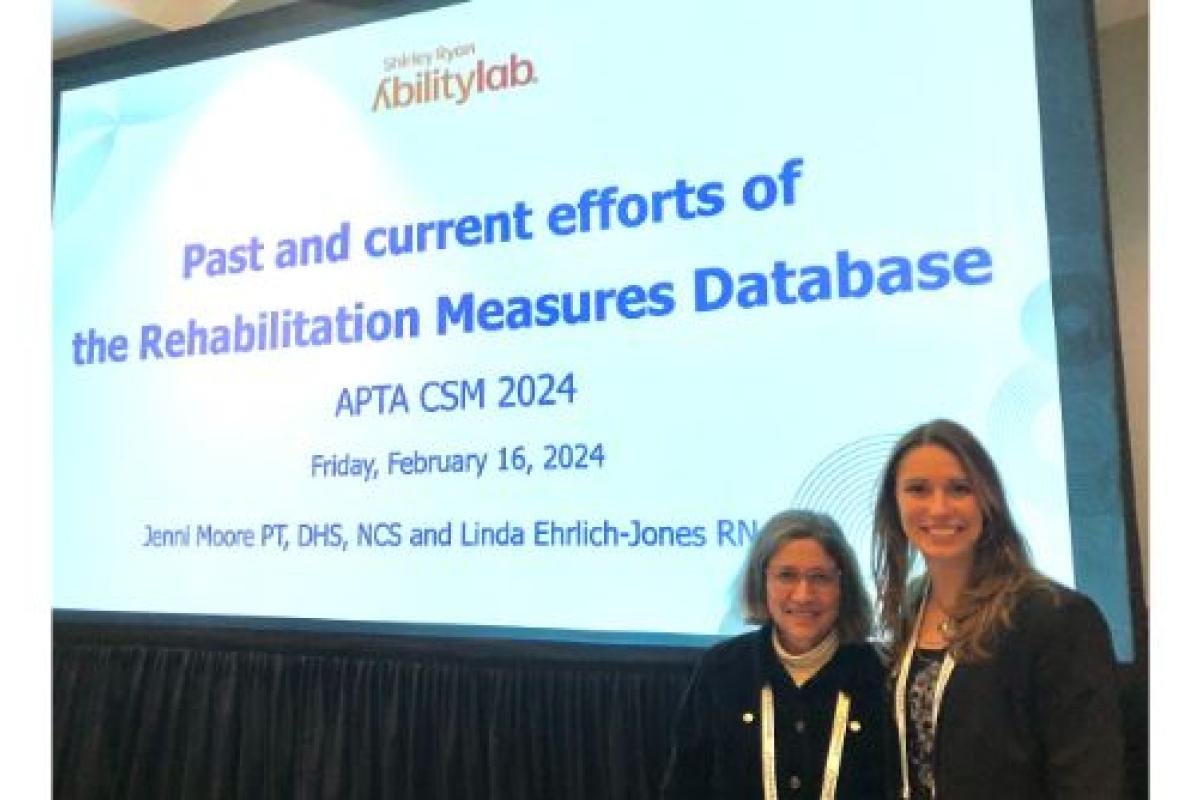 The Rehabilitation Measures Database at the 2024 APTA Combined Sections ...