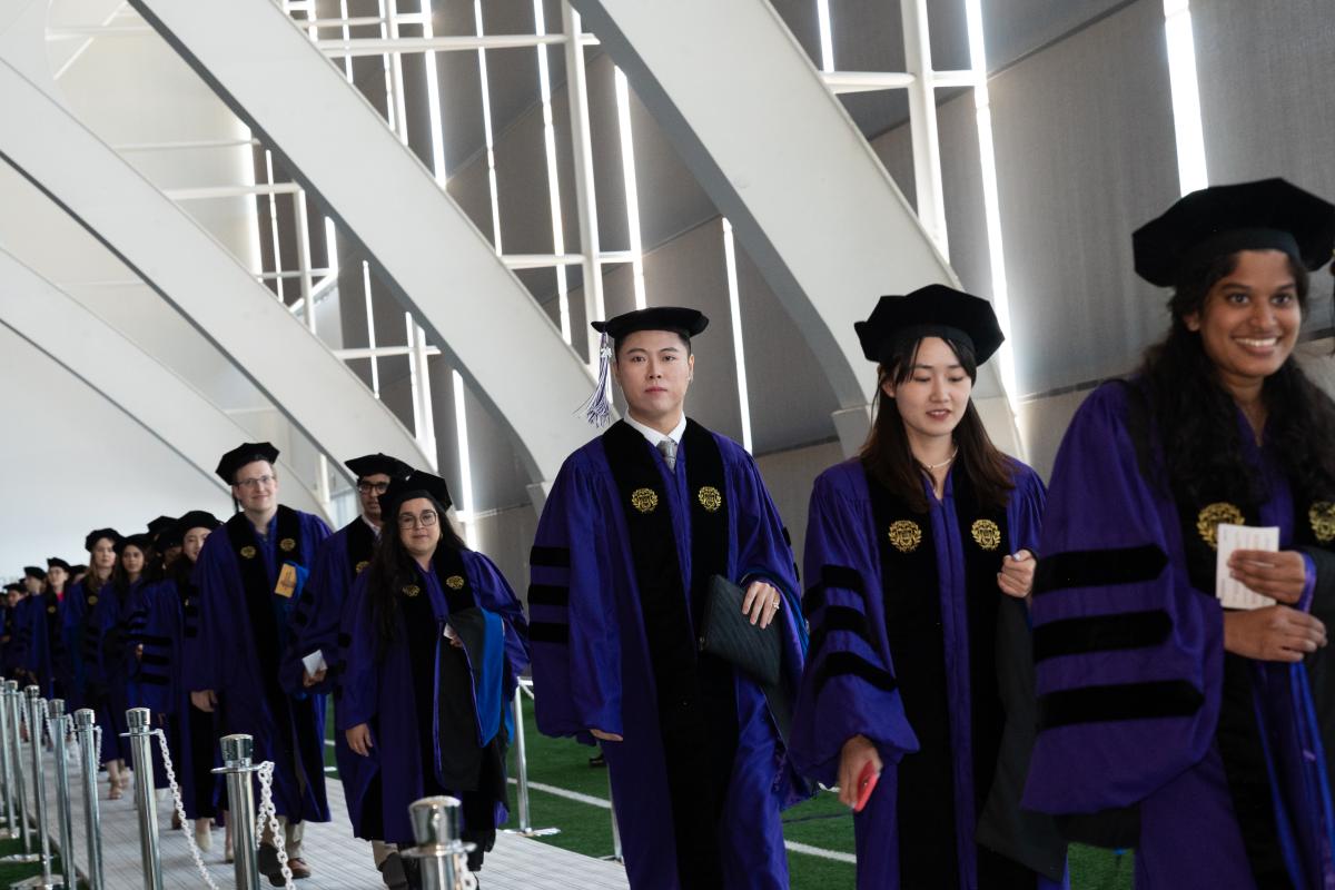 Congratulations to our first PhD graduate, Dr. Hongkai Wang!